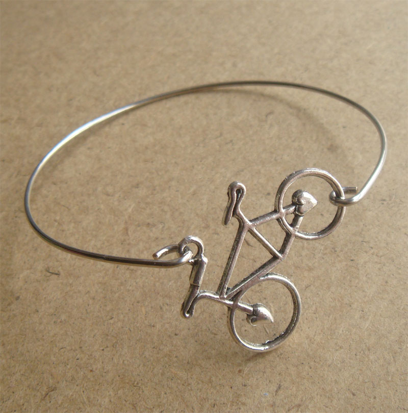 Bike Bangle Bracelet on Luulla